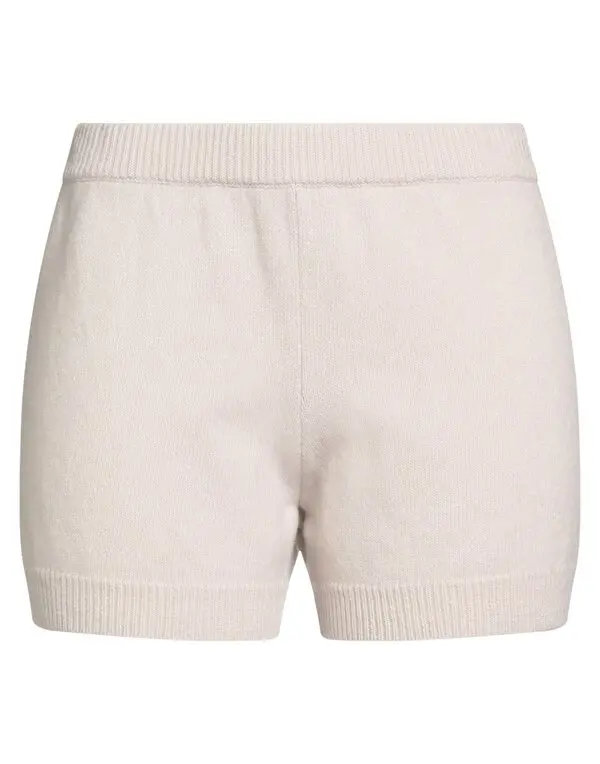 ROBERTO COLLINA Hot Pants In Light Wool And Cashmere - Grey