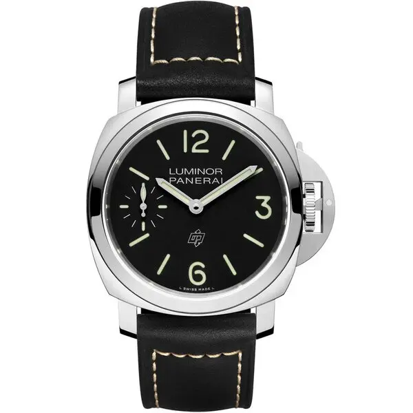 Panerai Luminor Logo 44mm Watch - Stainless Steel