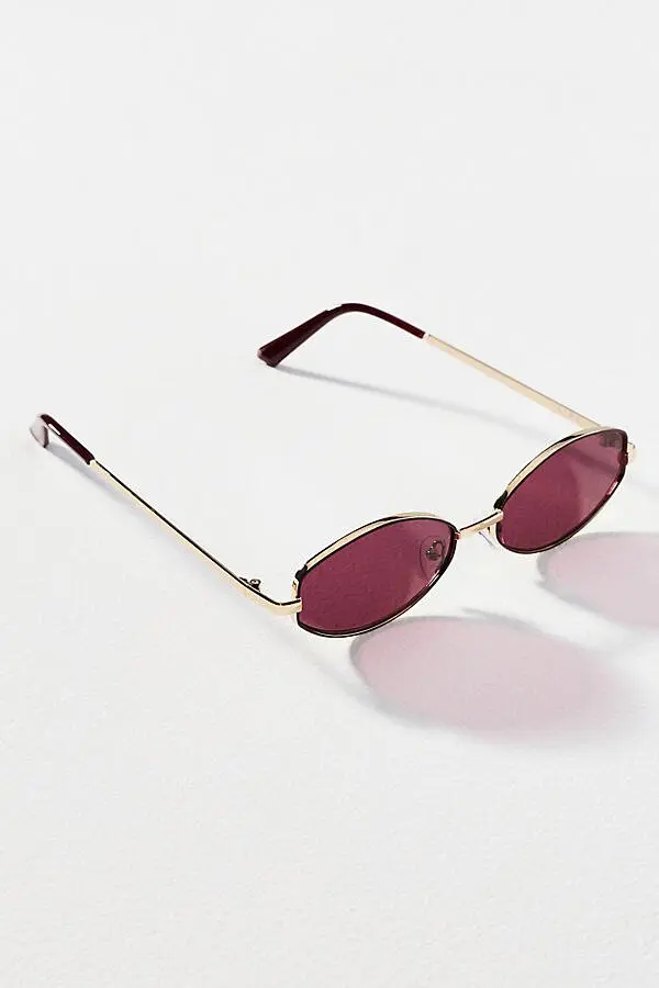 AIRE Objective Slim Oval Lens Sunglasses