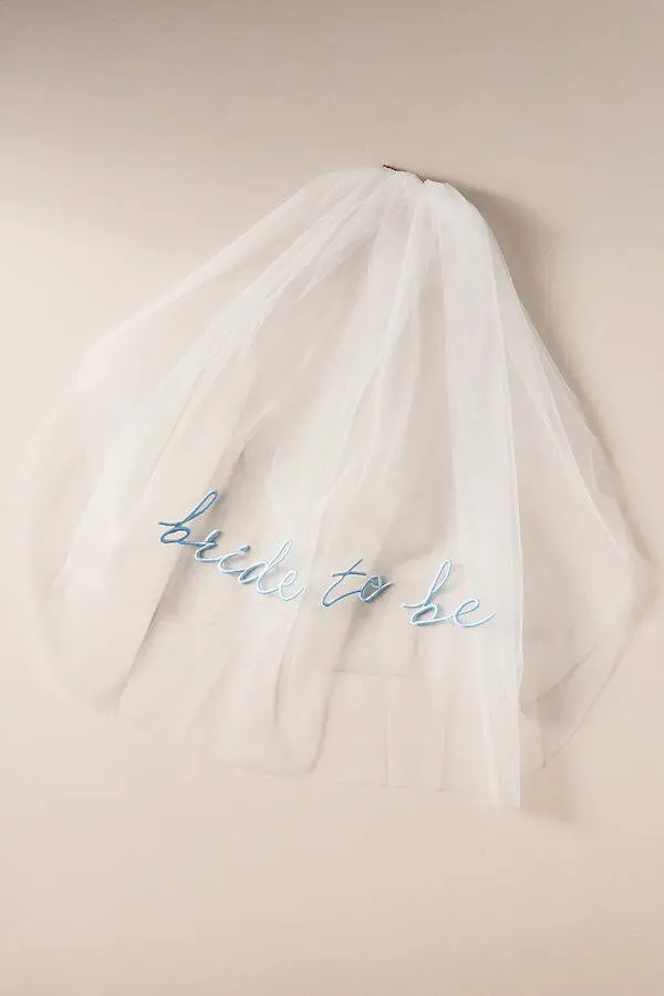 Anthropologie Bride To Be Veil
