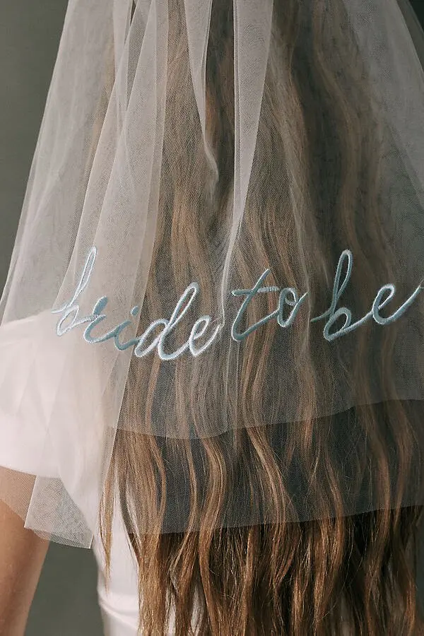 Anthropologie Bride To Be Veil