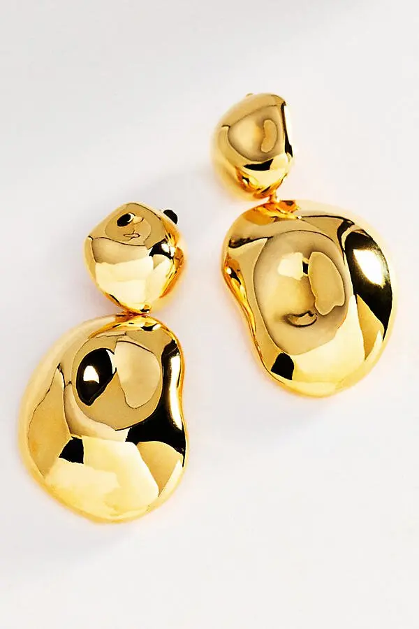 LELET NY Zoe Drop Earrings - Gold