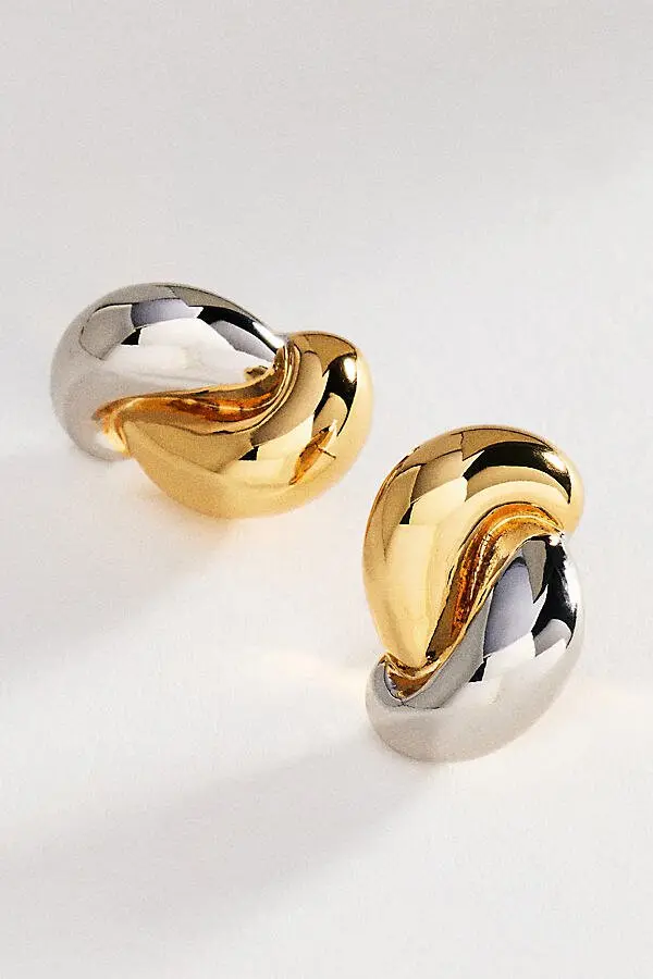 LELET NY Cami Mixed Metal Earrings - Gold