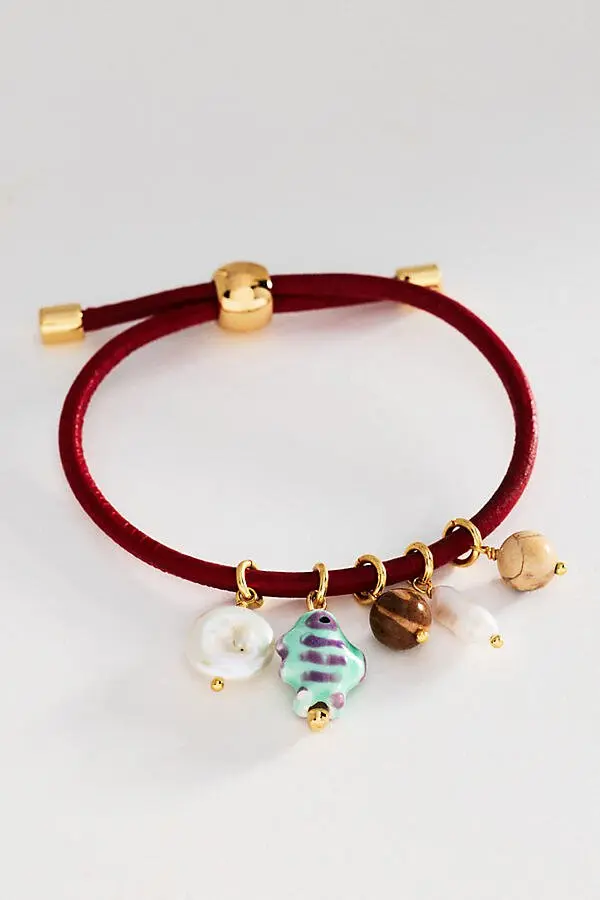Mignonne Gavigan Vega Bracelet - Maroon