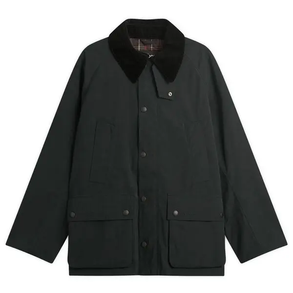 Barbour Os Peached Bedale Casual Jacket - Black