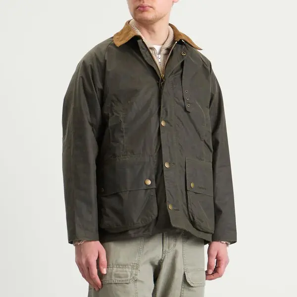 Barbour Heritage+ Modified Beaufort Spectator Wax Jacket