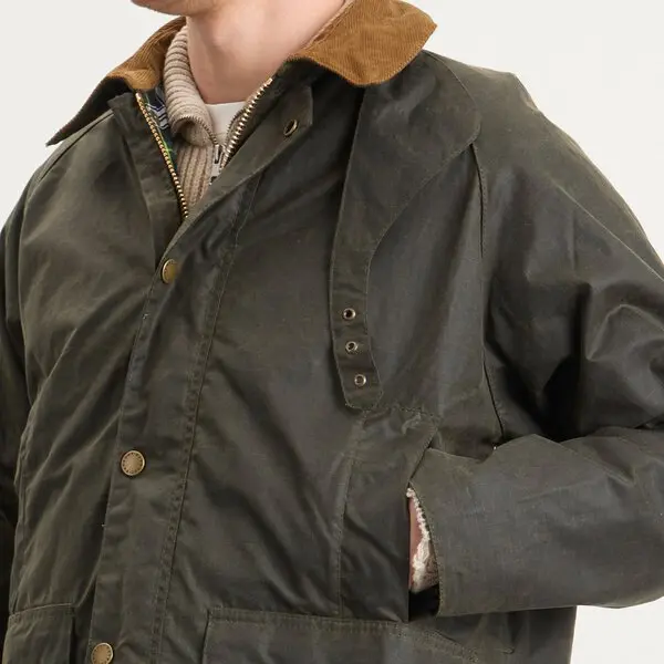 Barbour Heritage+ Modified Beaufort Spectator Wax Jacket