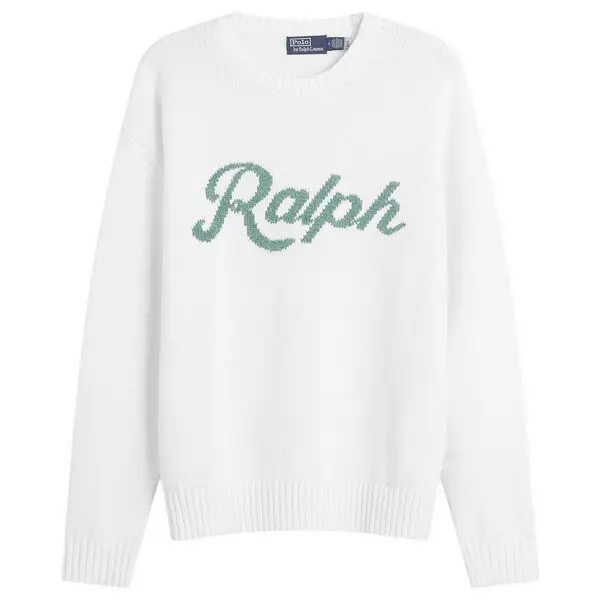Polo Ralph Lauren Knit Jumper - Deckwash White Combo