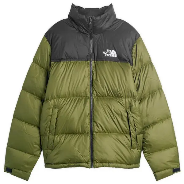 The North Face 1996 Retro Nuptse Jacket - Woodland Green/tnf Black