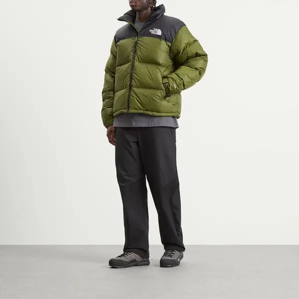 The North Face 1996 Retro Nuptse Jacket - Woodland Green/tnf Black