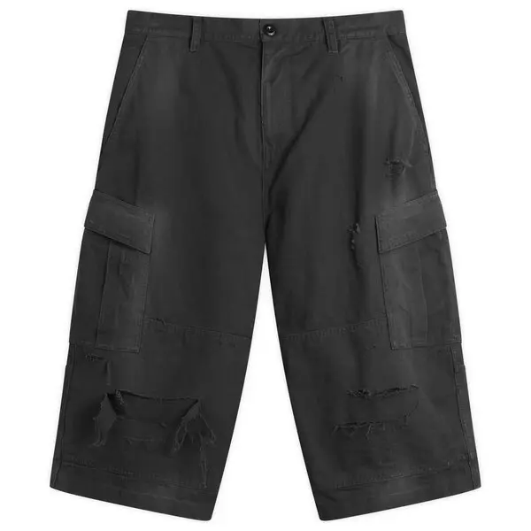 Balenciaga Ripstop Cropped Cargo Pants
