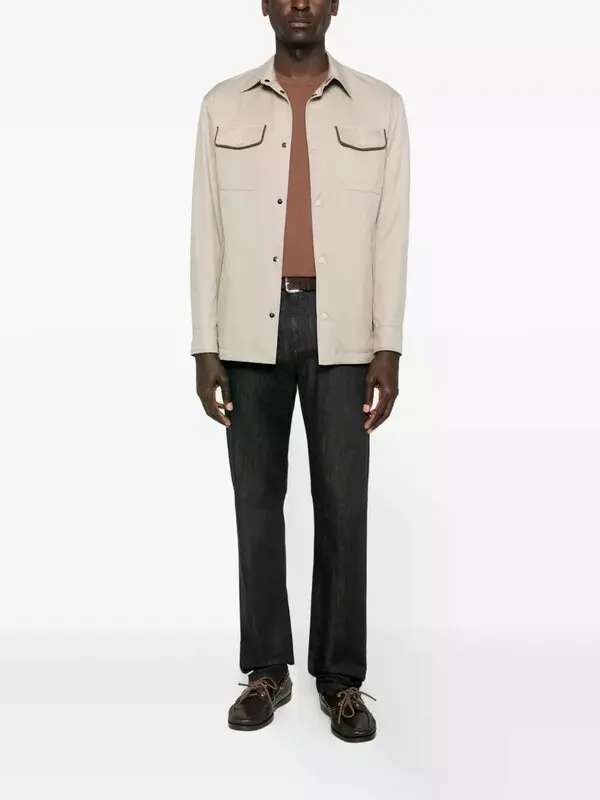Canali Patch-pocket Jacket