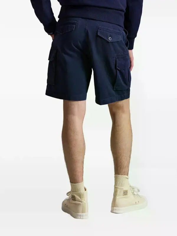 Polo Ralph Lauren Cargo-pockets Twill Shorts - Blue