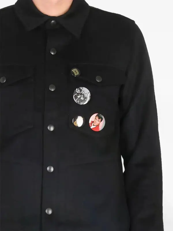 DEPARTMENT 5 Buttoned Badged Shirt