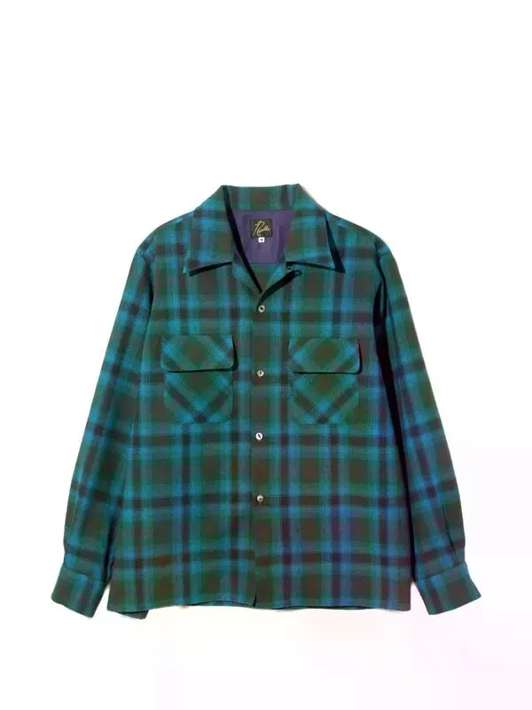 Needles Plaid Pocket Shirt