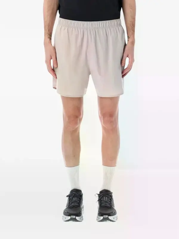 Nike Logo-detail Shorts - Neutrals