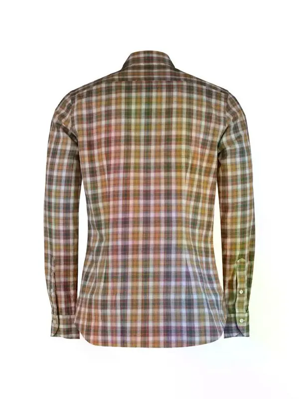 SLOWEAR Checked Cotton Shirt