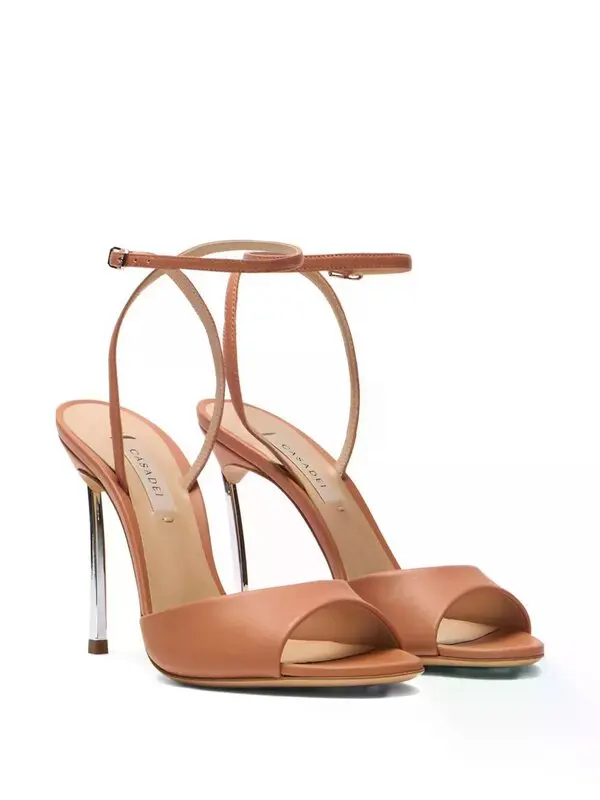 Casadei Blade Heeled Sandals - Neutrals