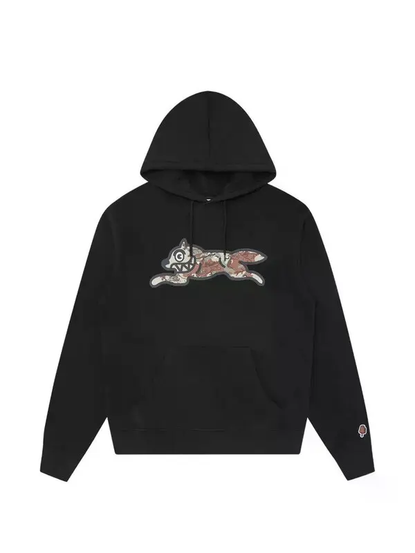 ICECREAM Long-sleeve Hoodie - Black
