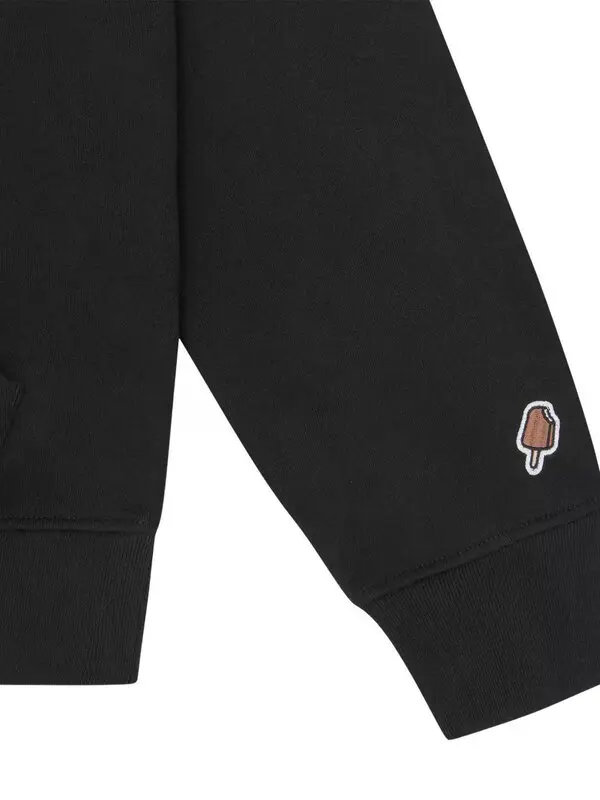 ICECREAM Long-sleeve Hoodie - Black