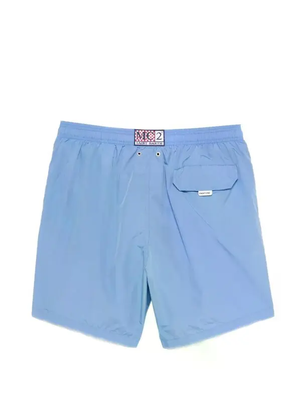 MC2 SAINT BARTH Drawstring Swim Shorts - Blue