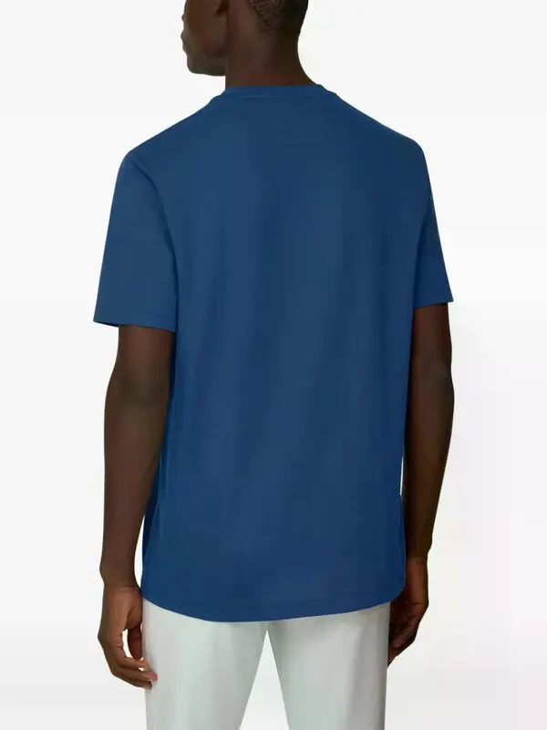 Boggi Milano Appliqué T-shirt - Blue