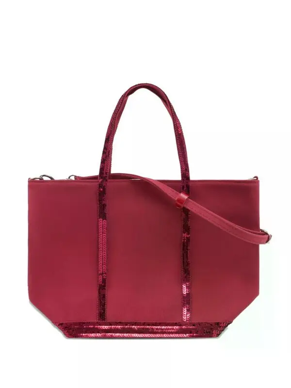 Vanessa Bruno Cabas Sequin-embellishment Tote Bag - Red