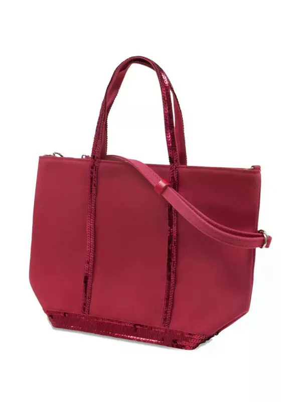 Vanessa Bruno Cabas Sequin-embellishment Tote Bag - Red