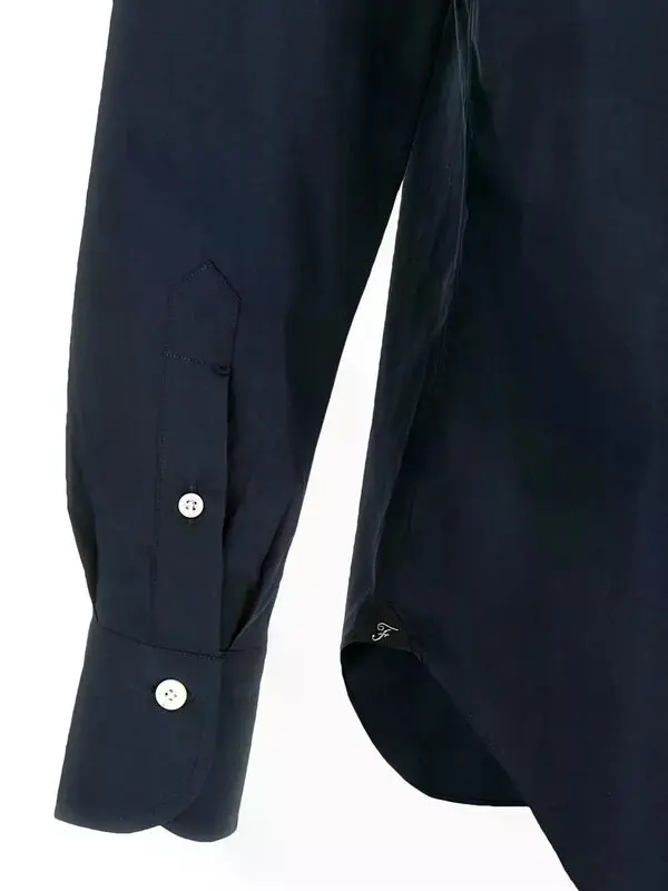 FINAMORE 1925 Buttoned Shirt - Blue