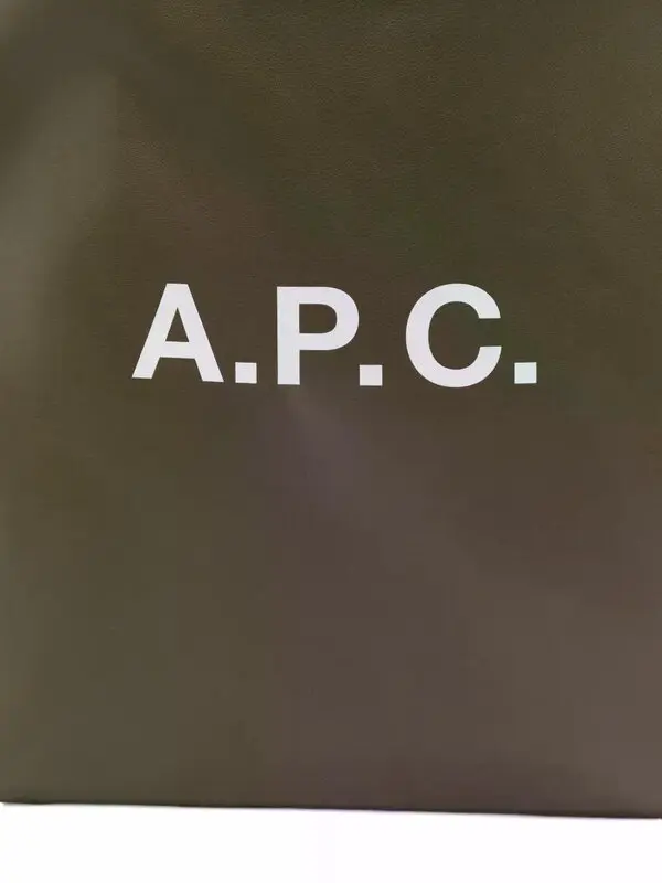 A.p.c. Small Ninon Logo-print Tote Bag
