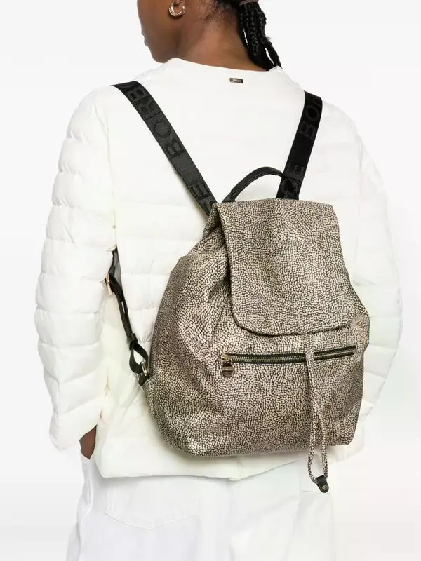 Borbonese Eco Backpack - Neutrals
