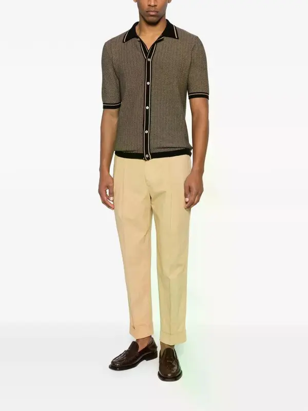 Tagliatore Patterned Buttoned Shirt