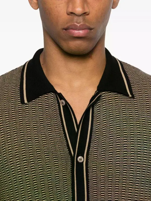Tagliatore Patterned Buttoned Shirt
