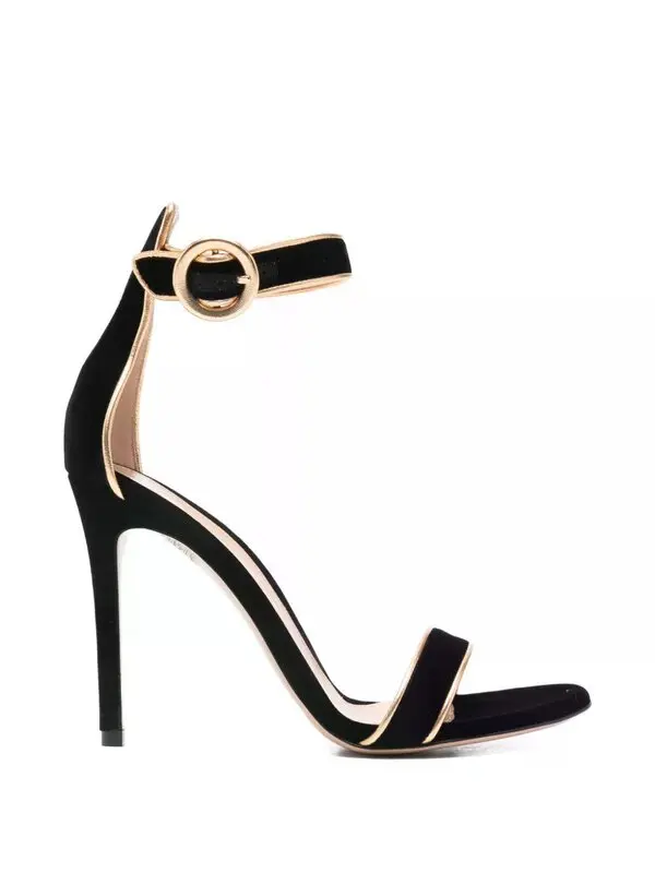 GIANVITO ROSSI Buckle-strap Stiletto Sandals