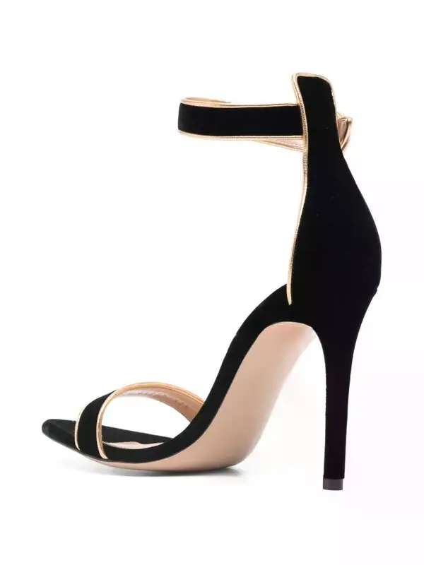 GIANVITO ROSSI Buckle-strap Stiletto Sandals