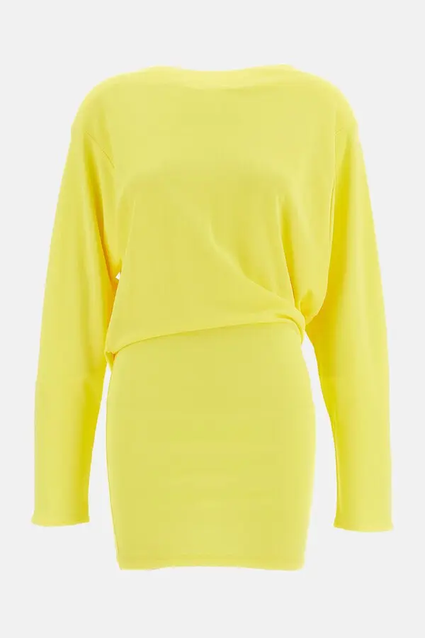 Jacquemus Mistral Mini Dress - Giallo