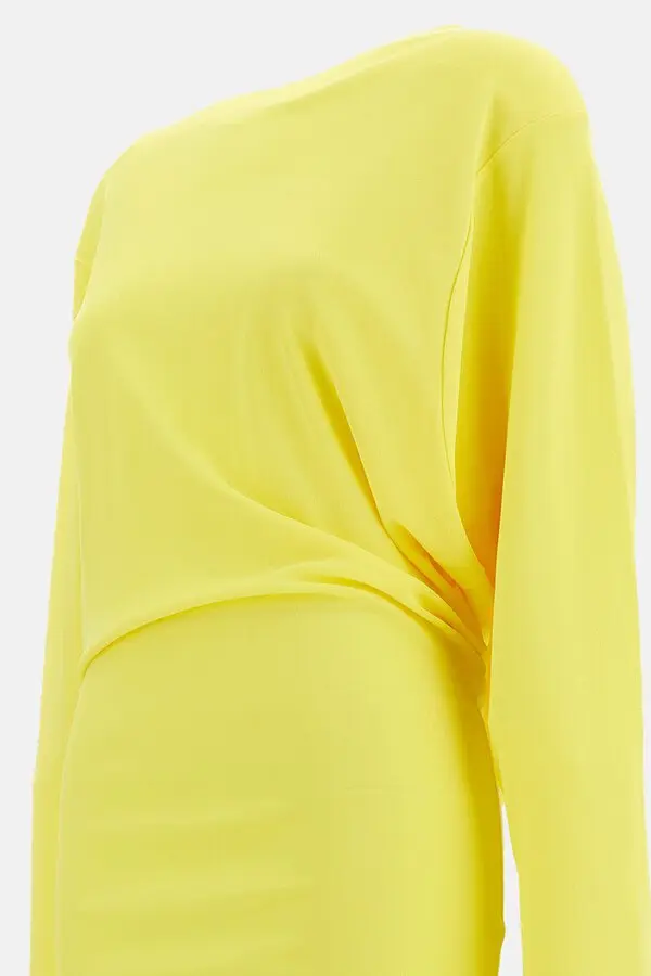 Jacquemus Mistral Mini Dress - Giallo