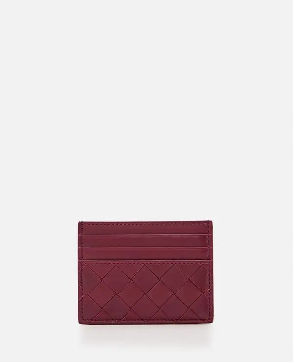 Bottega Veneta Card Holder - Red