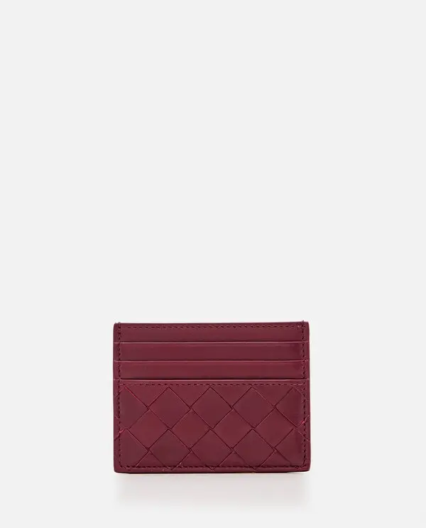 Bottega Veneta Card Holder - Red