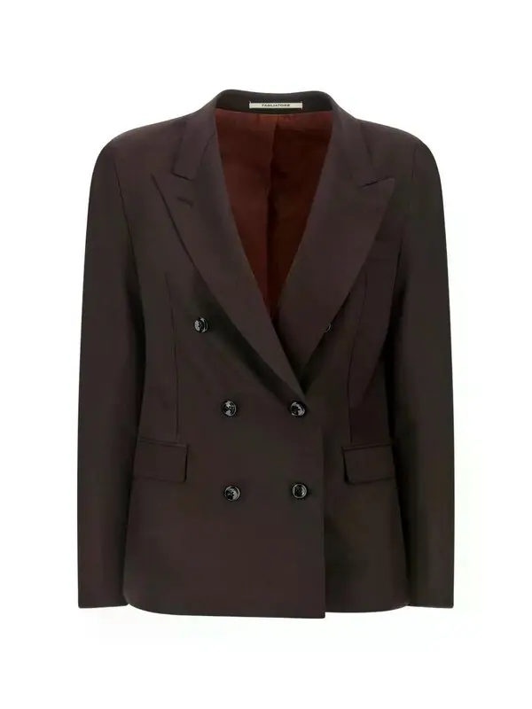 Tagliatore Parigi Double-breasted Blazer Peak Lapels