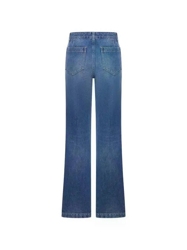 Seafarer Patch-pocket Flared Jeans