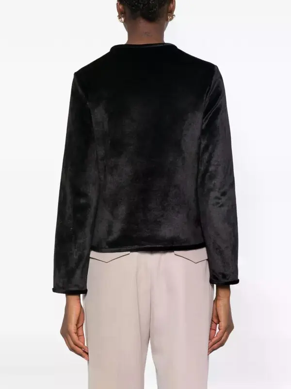 JIL SANDER Zip-up Velvet Jacket
