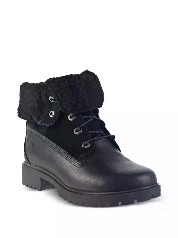 Timberland Jayne Fleece Fold-down Boots - Black