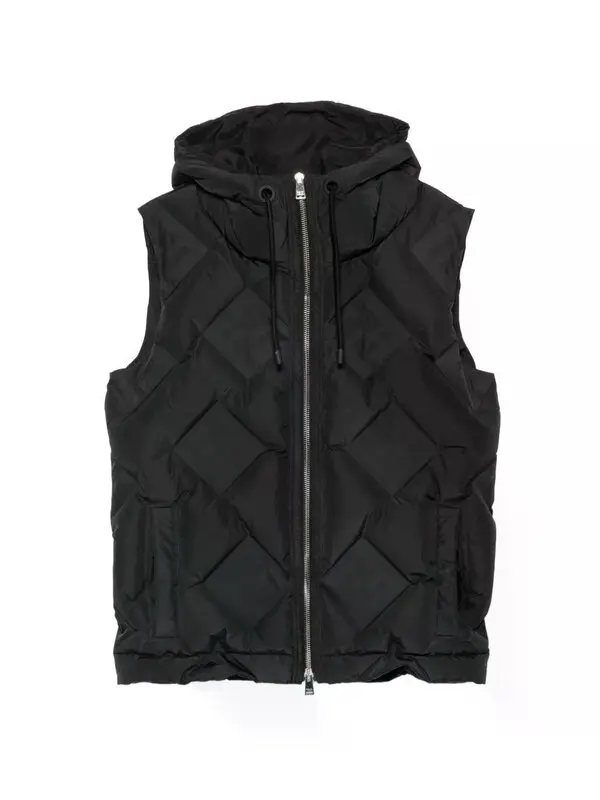 Fendi Ff-jacquard Hooded Gilet