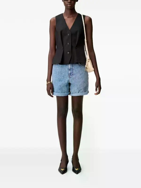 Claudie Pierlot Sleeveless V-neck Waistcoat
