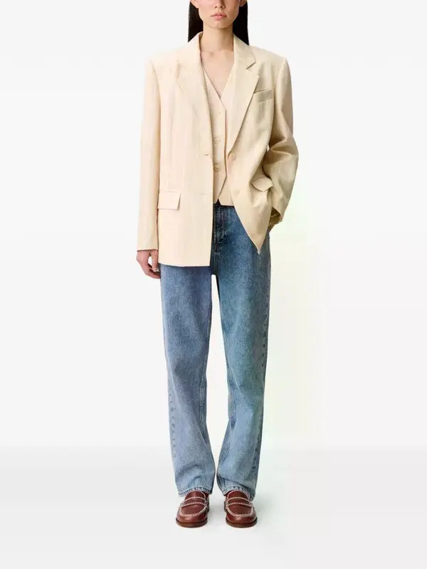 Claudie Pierlot Pinstripe Blazer