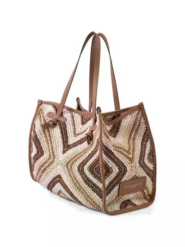 GIANNI CHIARINI Marcella Woven Tote