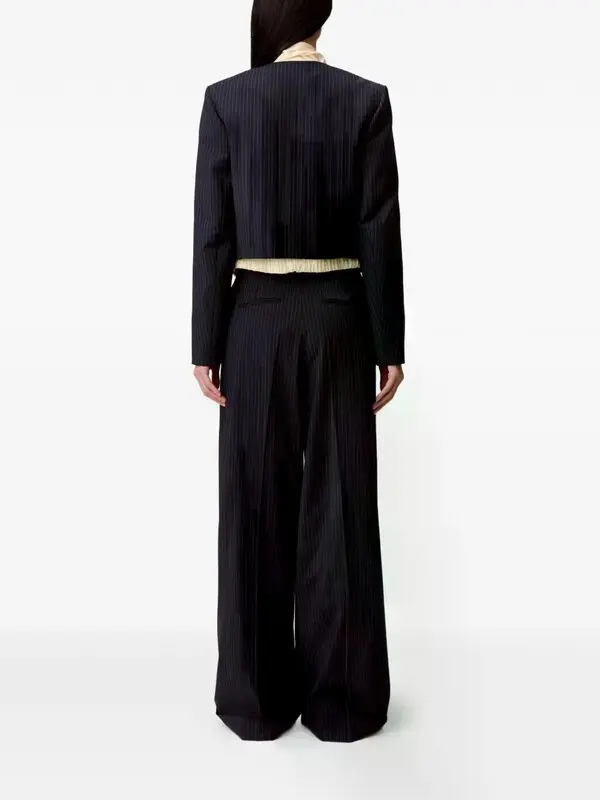Claudie Pierlot Pinstripe Tailored Jacket