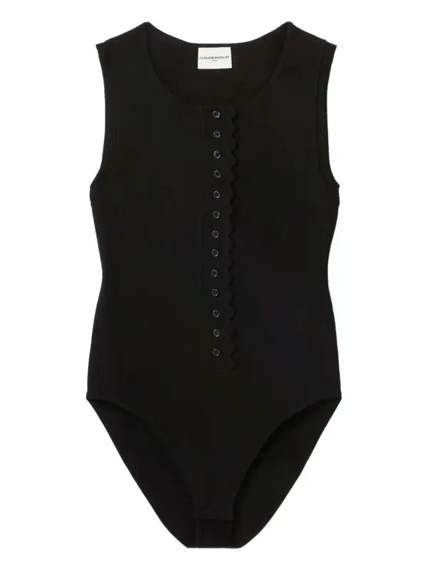 Claudie Pierlot Sleeveless Knitted Bodysuit