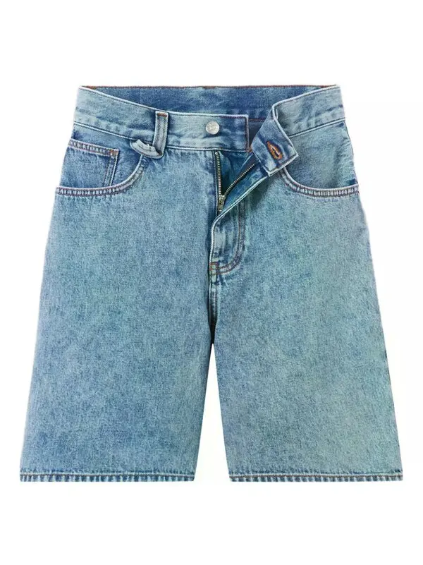 Claudie Pierlot Straight-leg Denim Shorts